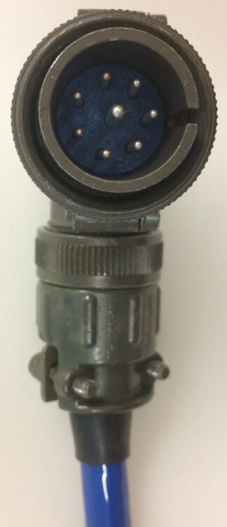 Amphenol mil spec 8 pin right angle connector with weatherproof locking ... Amphenol mil spec 8 pin right angle connector with weatherproof locking ...